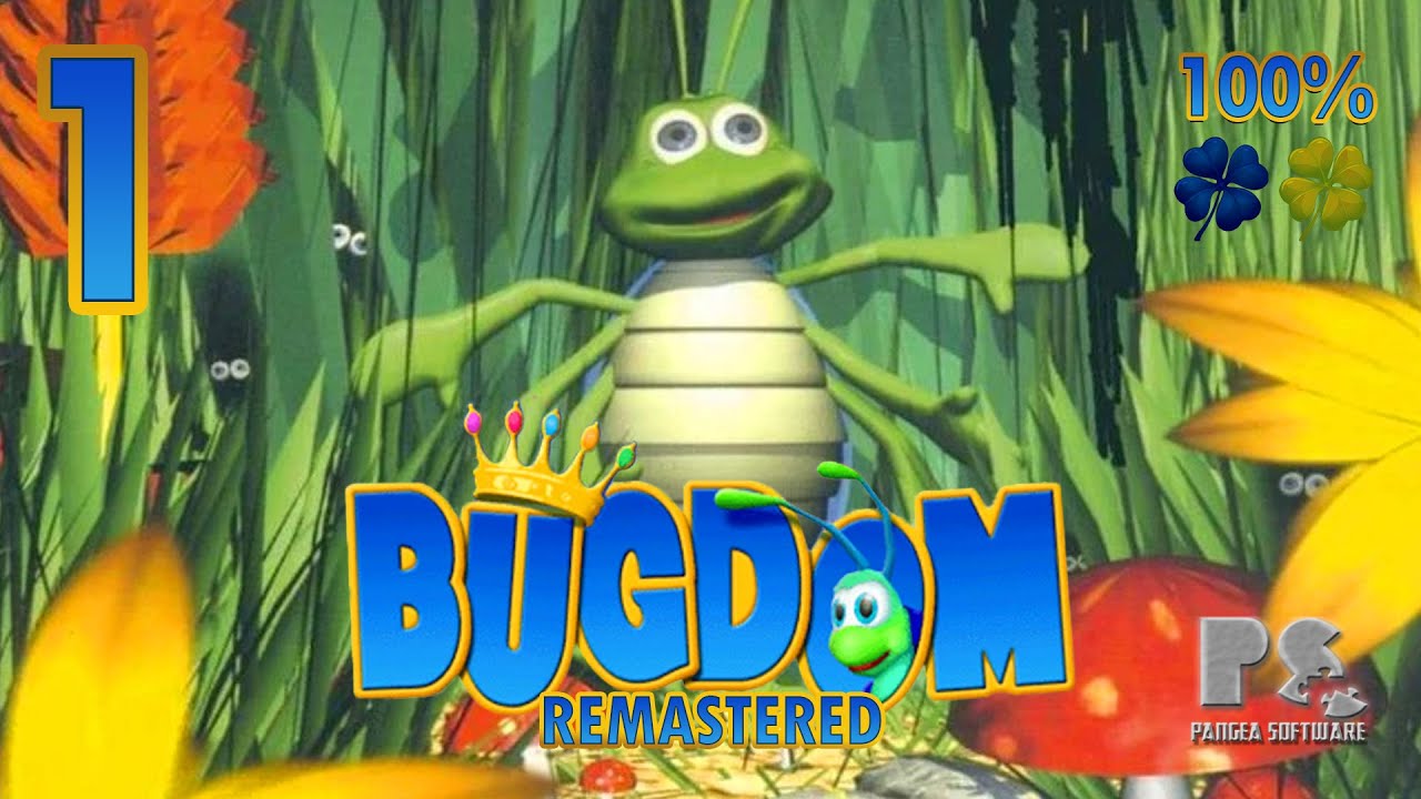 Bugdom (PC) - 1080p60 HD Walkthrough (100%) Level 1 - Training - YouTube