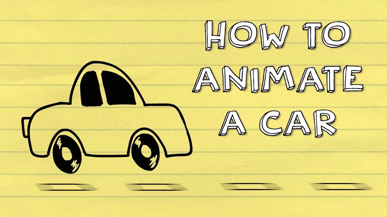 How to Animate a Car | Pencilmation Tutorial #4 - YouTube