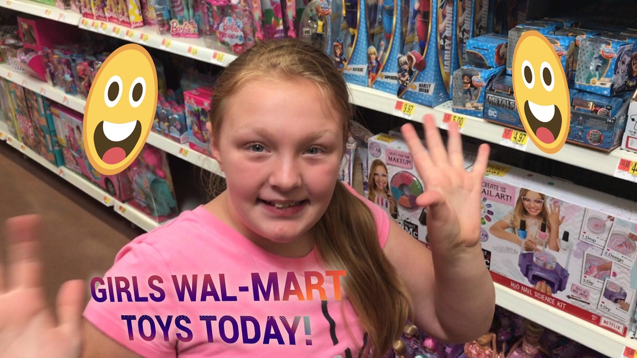 Girls Toys at Wal-mart Today!!! - YouTube