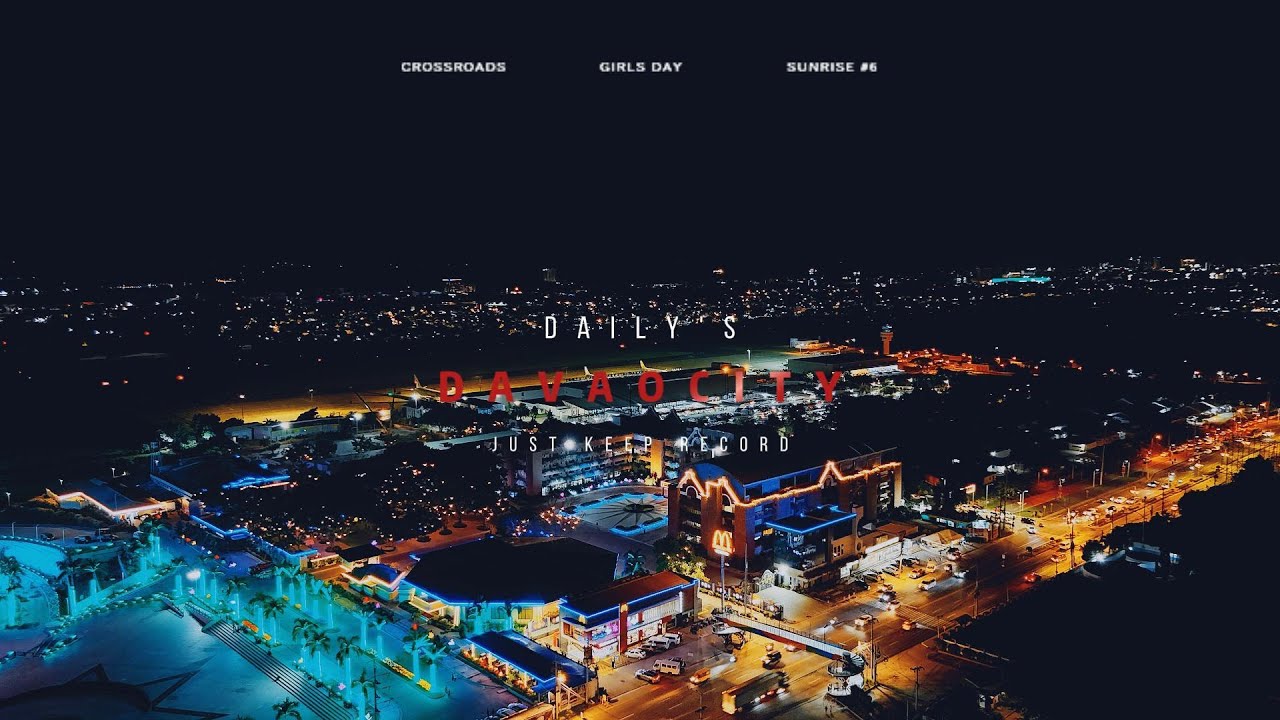 DAVAO CITY NIGHT VIEW - YouTube