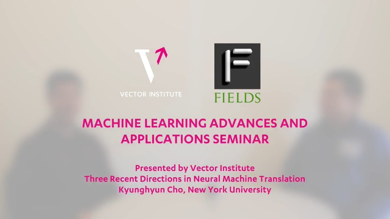 Research Sit-downs: Kyunghyun Cho and Roger Grosse - YouTube