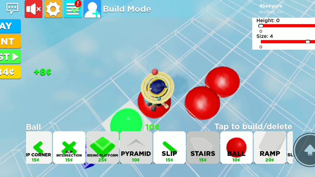 Building a obby on a Roblox game - YouTube