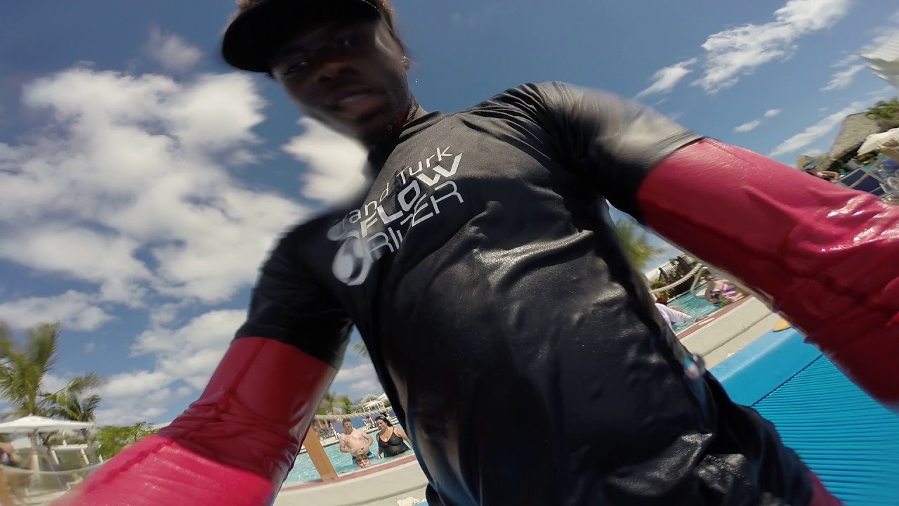 Grand Turk Flowrider test shots - YouTube