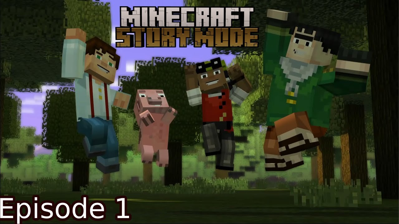 Minecraft Story Mode l Order Of The Stone l Episode 1 l #1 - YouTube