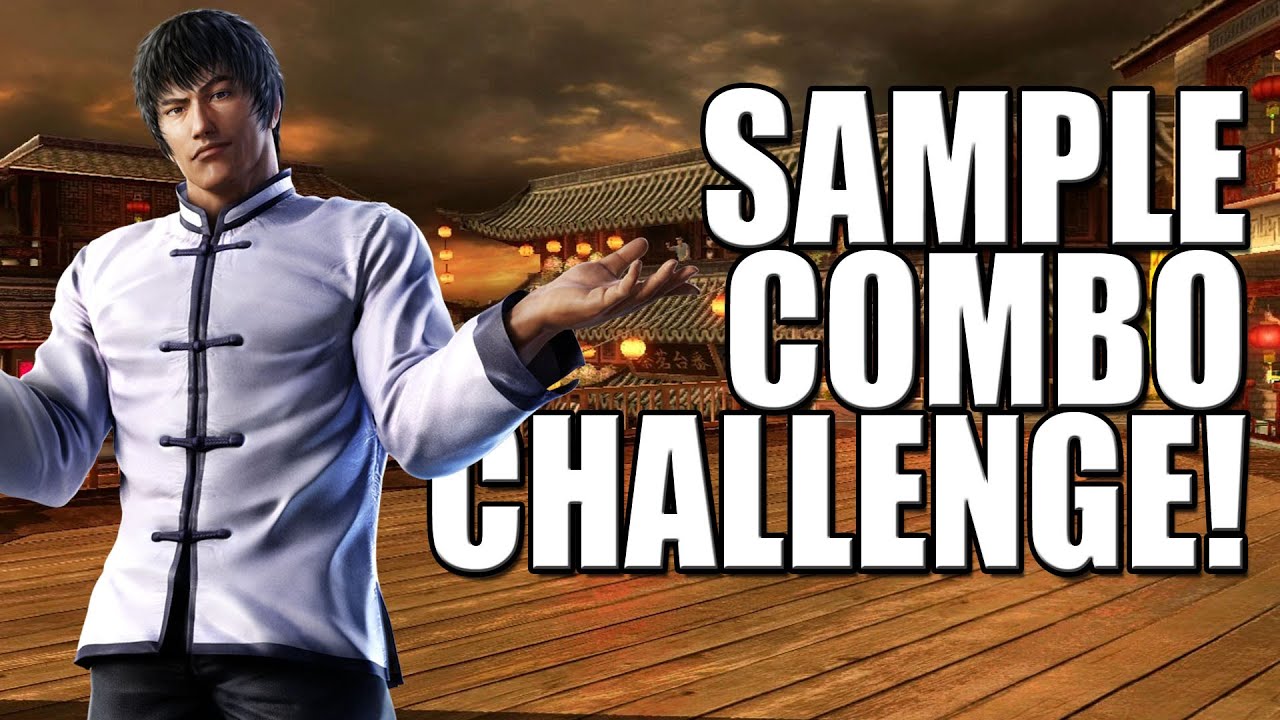 Tekken Tag 2 | Forest Law's One Take Sample Combo Challenge - YouTube