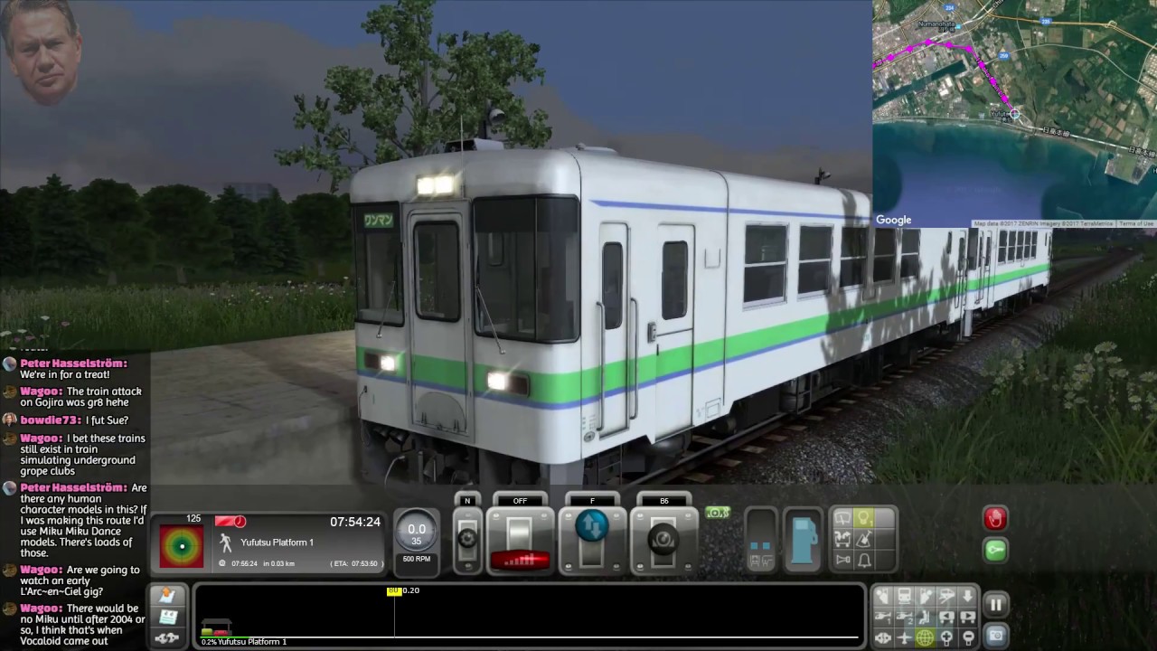SWEARY TRAIN SIMULATOR (Hidaka Main Line, Wakayama-Sakurai Line) - YouTube