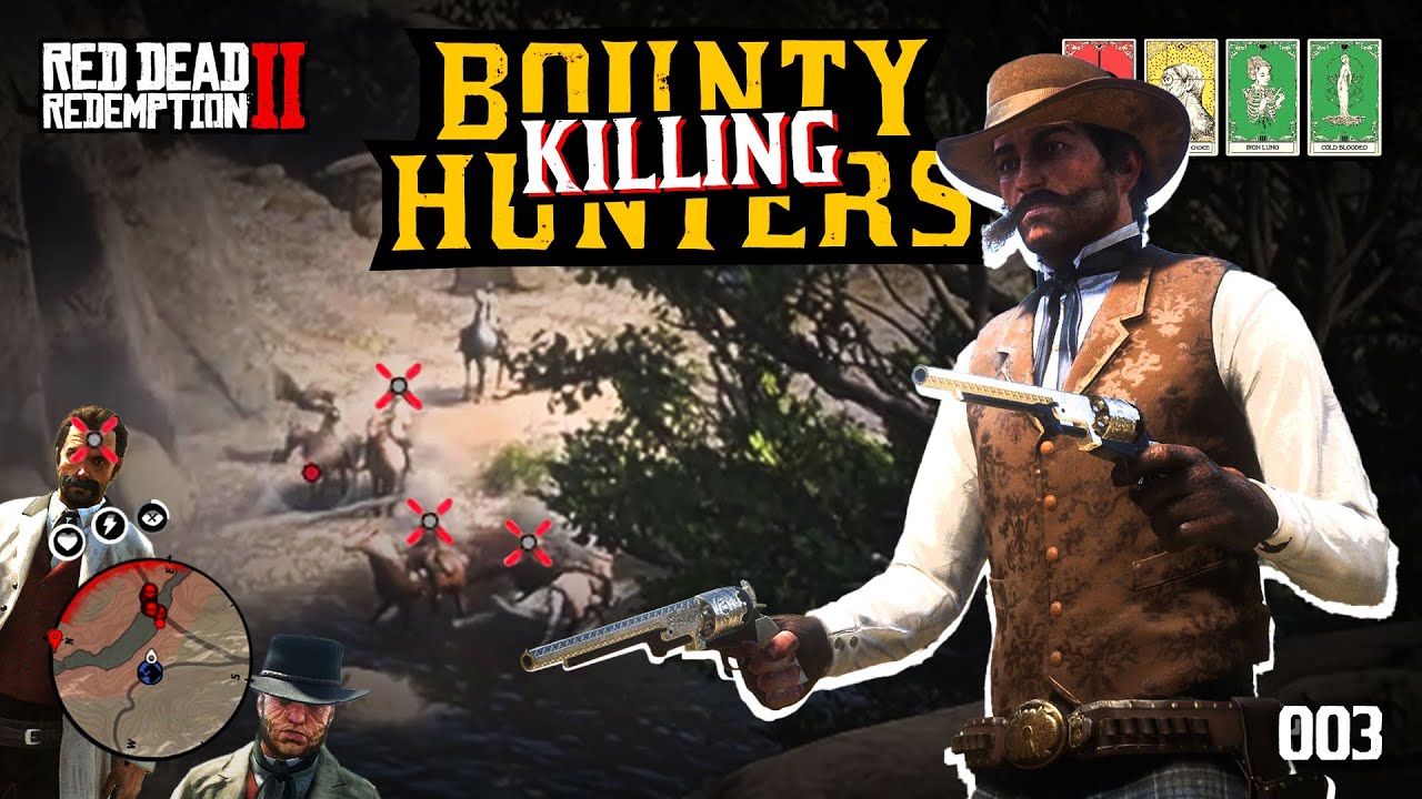 Red Dead Redemption 2 - Killing Bounty Hunters - 003 - YouTube