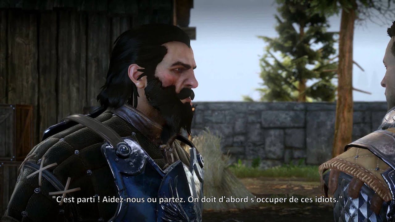 Varric et Blackwall - Trailer officiel DRAGON AGE™: INQUISITION - YouTube
