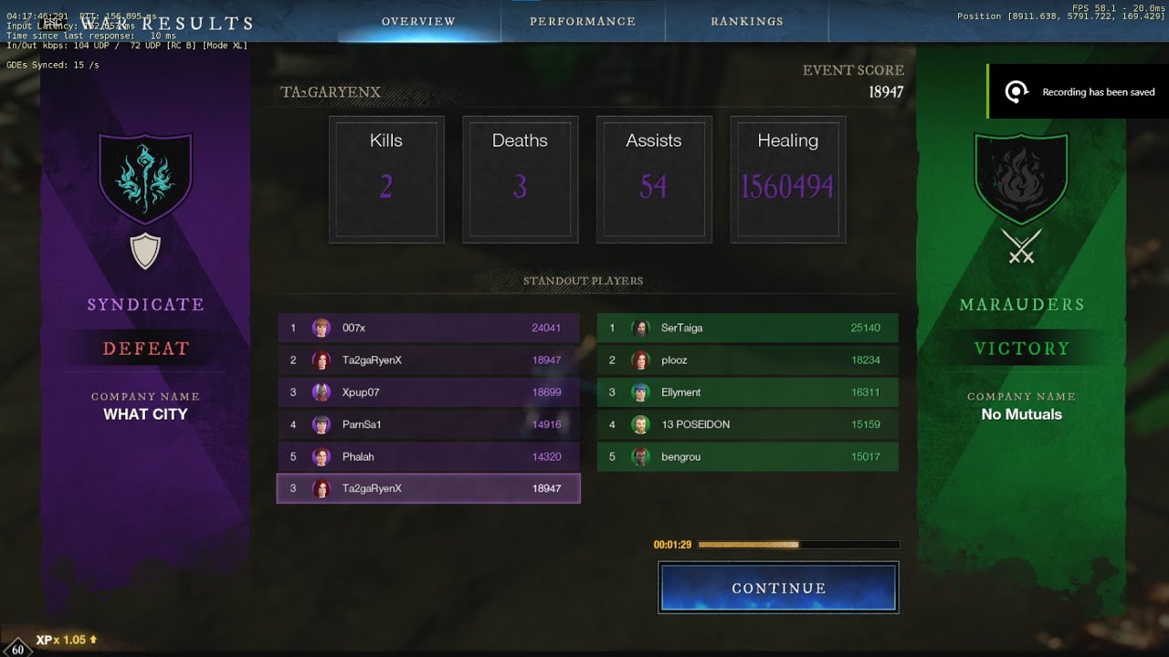 New World | What vs No Mutuals | DEF BW | AOE Healer | 24/11/2022 - YouTube