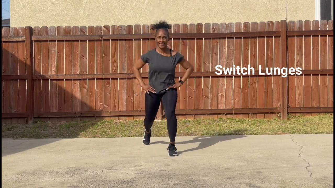 November, Week 4: Exercise of The Week - Switch Lunges - YouTube