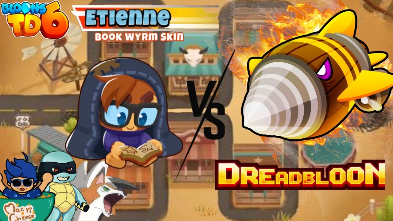 Monkey Monday | Etienne VS DreadBloon!!! | BloonsTD6 | (Live) - YouTube