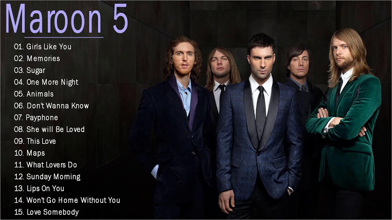 Maroon 5 Greatest Hits Full Album 2021 - Maroon 5 Best Songs Playlist ...
