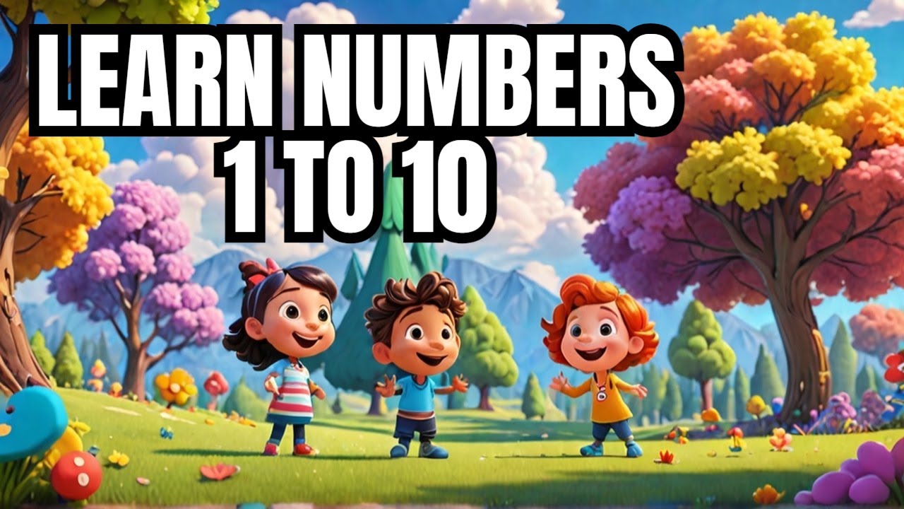 LET'S LEARN NUMBERS 1 TO 10 | FUN COUNTING ADVENTURE FOR KIDS - YouTube