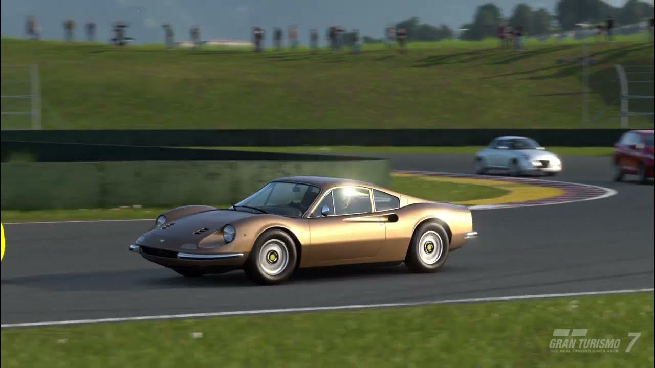 PS5/VR2「グランツーリスモ 7」フェラーリ・ディーノ 246 GT'71/レイク・マジョーレ・センター2周/Sunday Cup/1位＆ファステストラップ＆CLEAN RACE ...