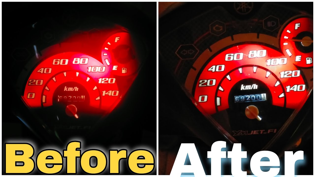 Cara ganti lampu speedometer Yamaha Mio GT - YouTube