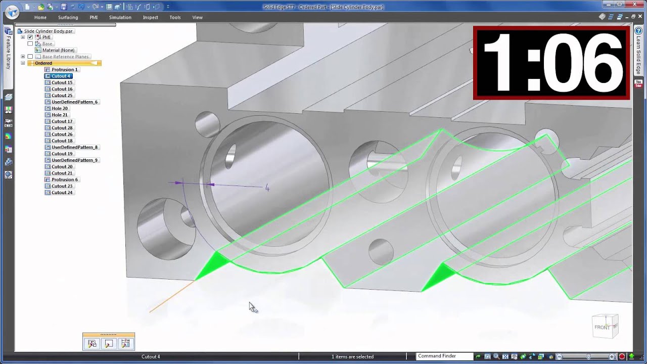 Design Intent Recognition in Solid Edge - YouTube