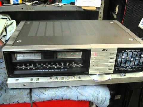 JVC JR S301 AM/FM Stereo Receiver Problem Test - YouTube