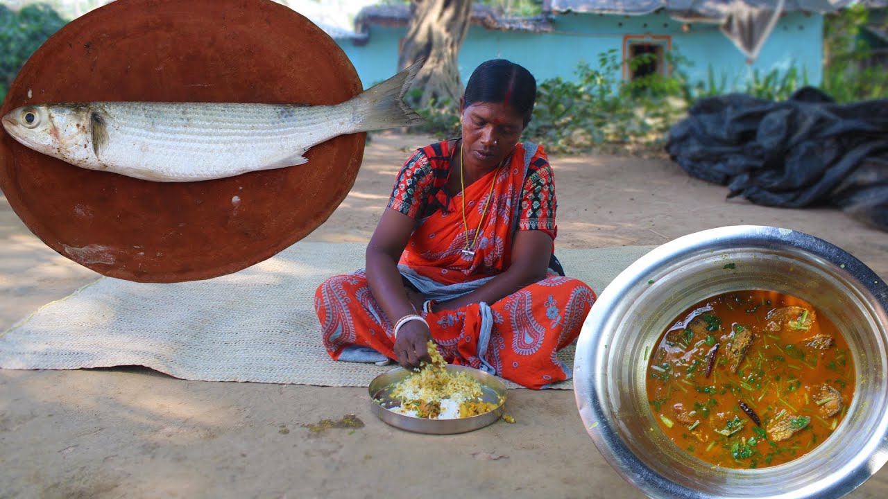 Traditional Parshe Fish Curry Recipe | Fish Curry Cooking And Eating ...