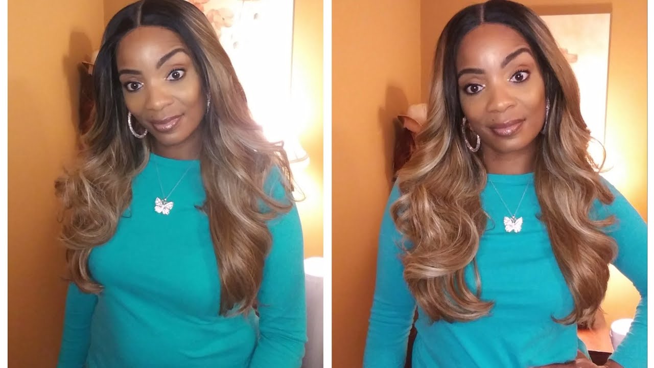 Janet Collection GABY wig from the COLOR ME COLLECTION - YouTube
