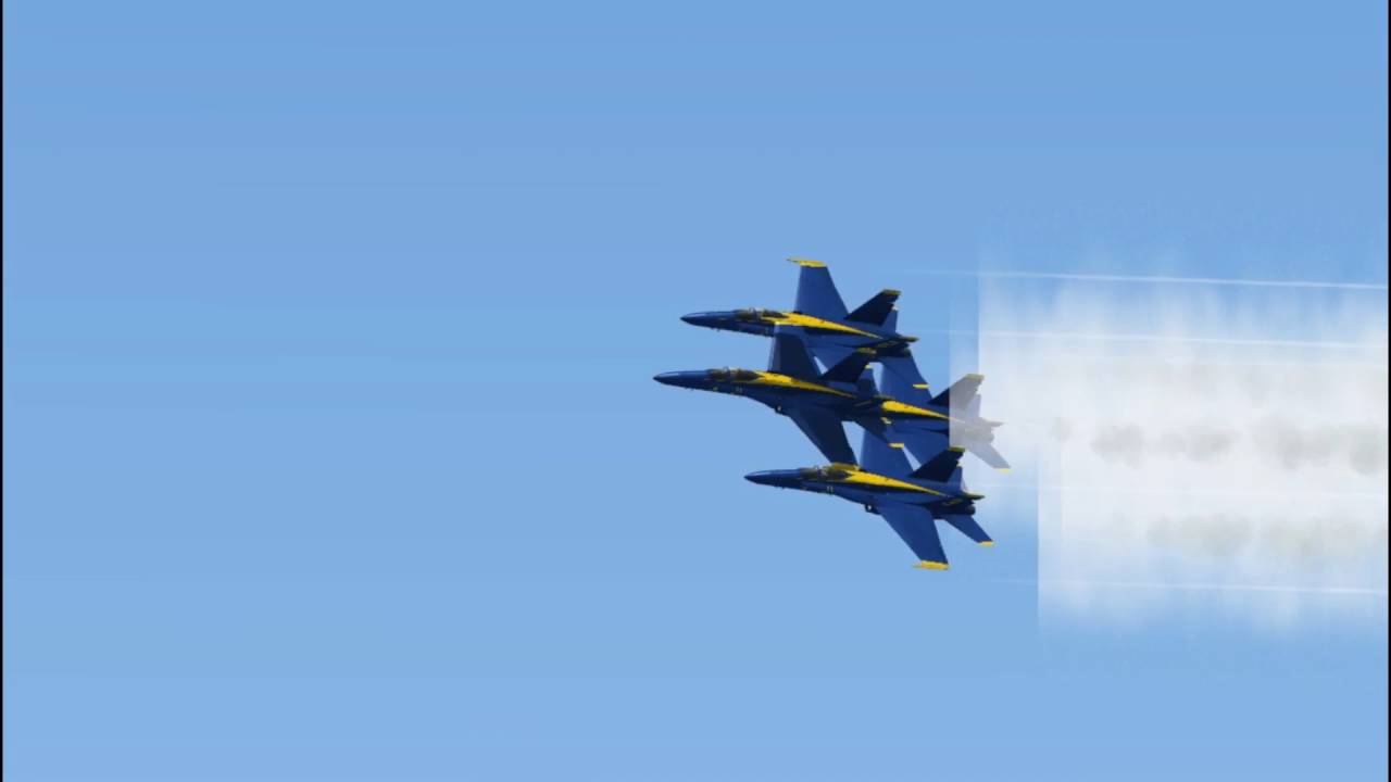 [FSX] US NAVY BLUE ANGELS DIAMOND 360 - YouTube