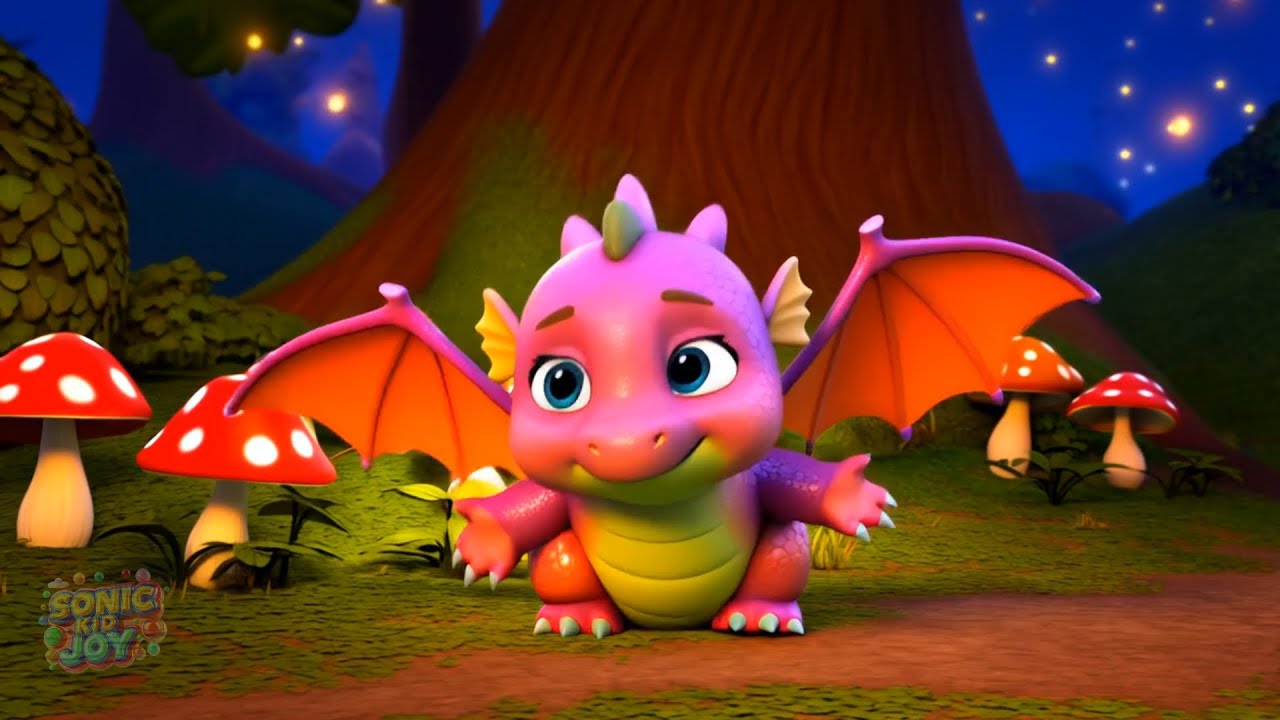 Little Dragon Song 🐉 | 3D Fantasy Song for Kids | Fly and Roar! - YouTube