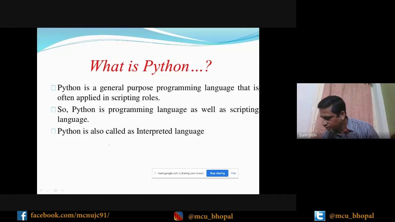 MCU I FDP | Day 1 Session 2 | Environment Setup & Essential in Data ...