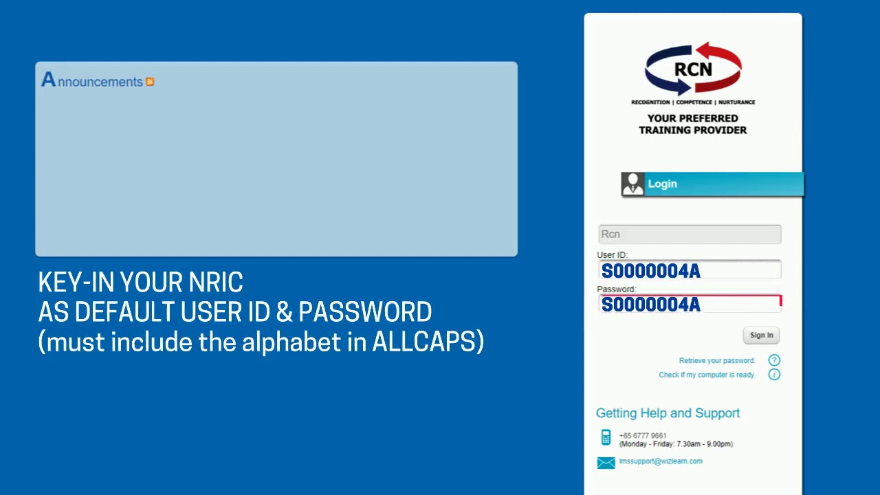 RCN E Learning Guide - YouTube