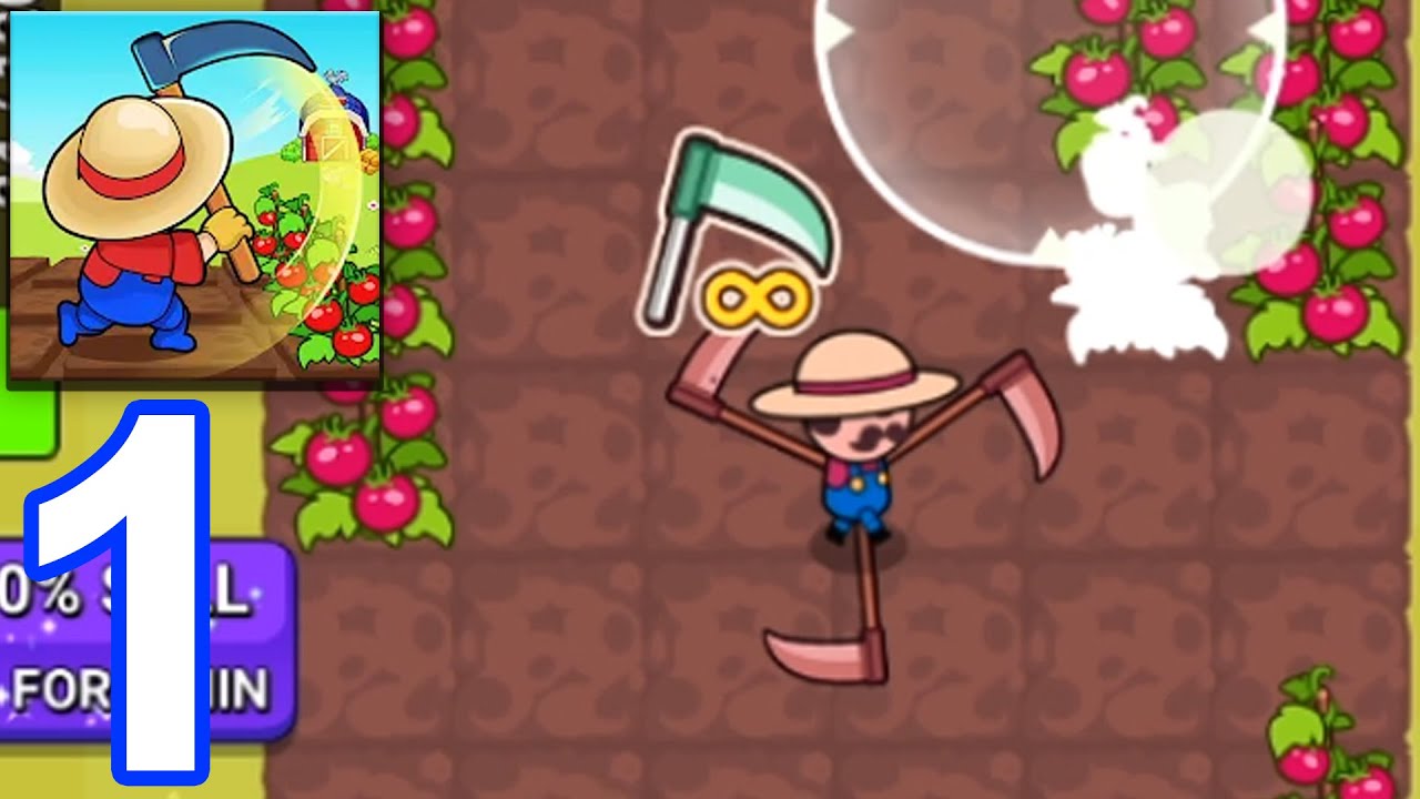 Farm Blade - Gameplay Walkthrough Part 1 (iOS, Android) - YouTube