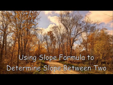 Using Slope Formula to Determine Slope Between Two Points - YouTube