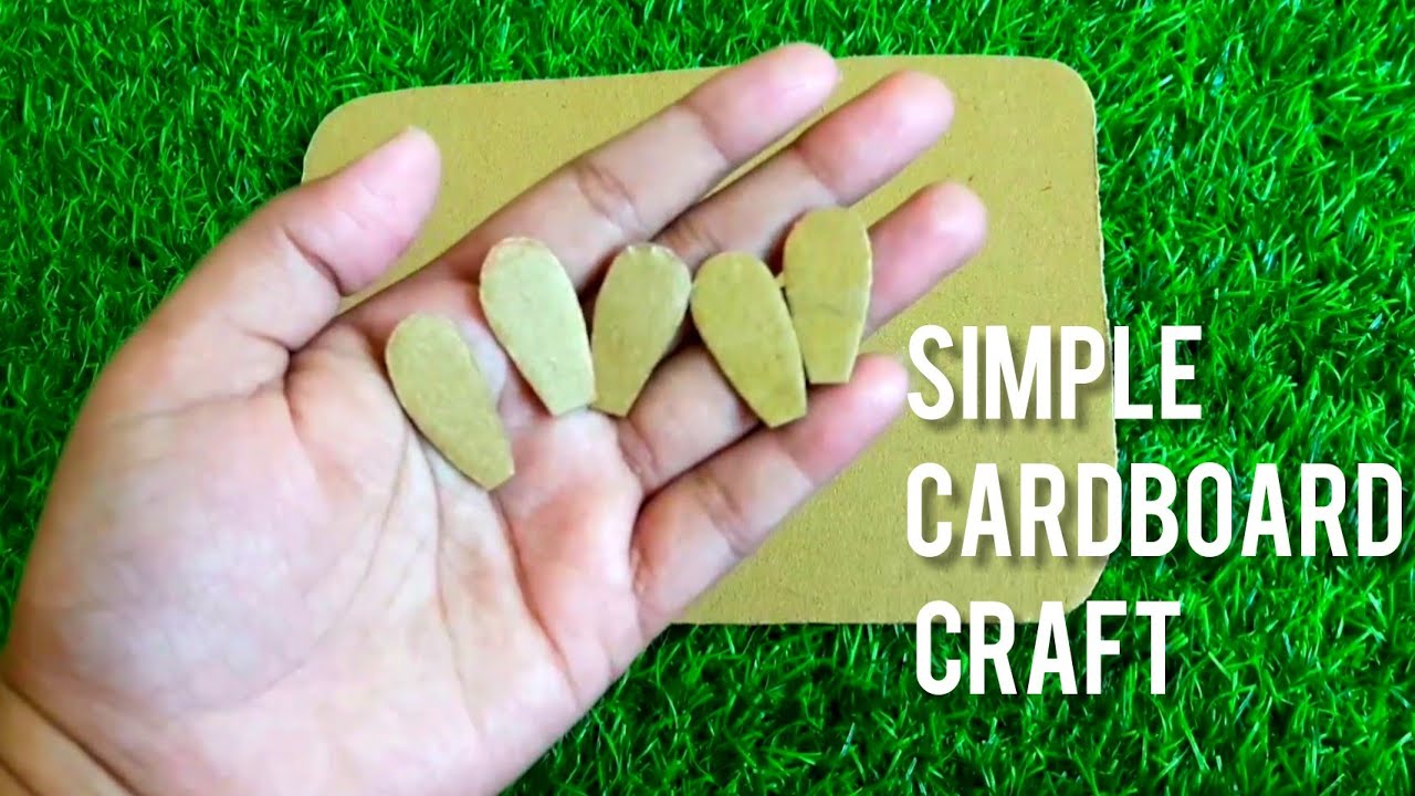 How to make wall hanging using cardboard l Sweet Home wall decor l Wall ...