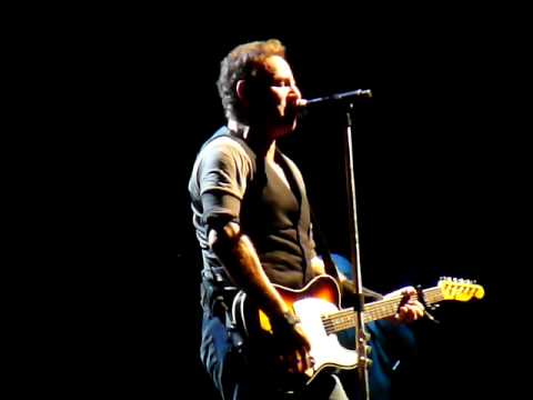 Downbound Train Bruce Springsteen Giants Stadium 10/09/09 - YouTube
