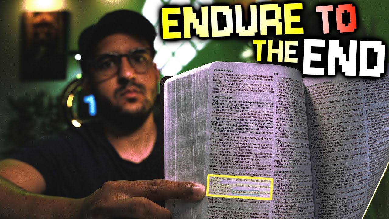 enduring to the end EXPLAINED‼️(matthew 24:13) - 3 minute bible clarity ...