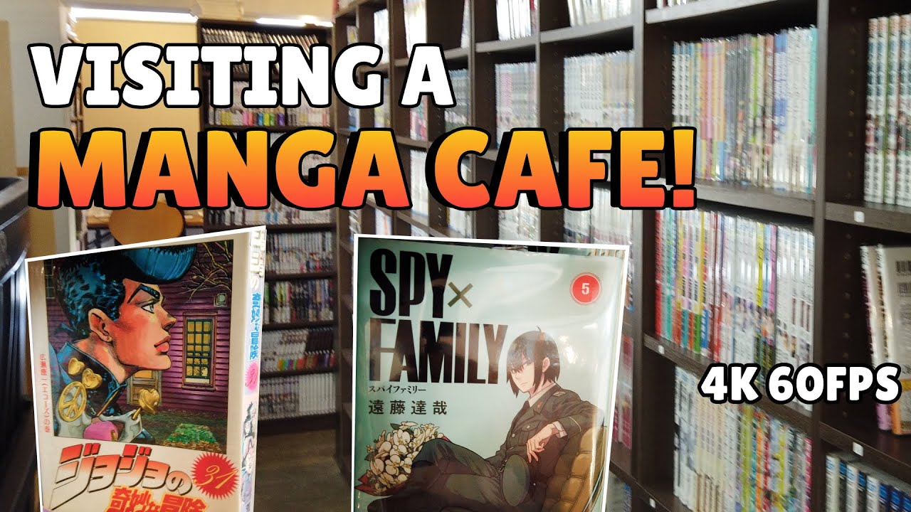 A Manga Cafe with over 50,000 Manga Books! | Manga Kissa Experience in ...