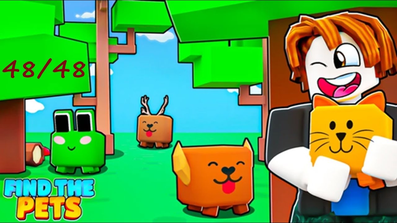 Roblox Find the Pets - All 48 Pets Locations - YouTube