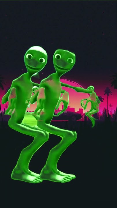 Kosovo alien dance hot dancinggreenalien #music - YouTube