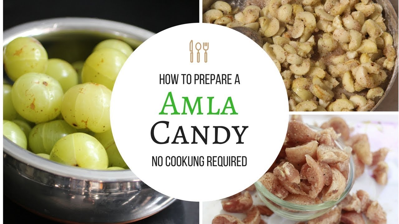 Amla candy || Indian Gooseberry candy || No cooking required - YouTube