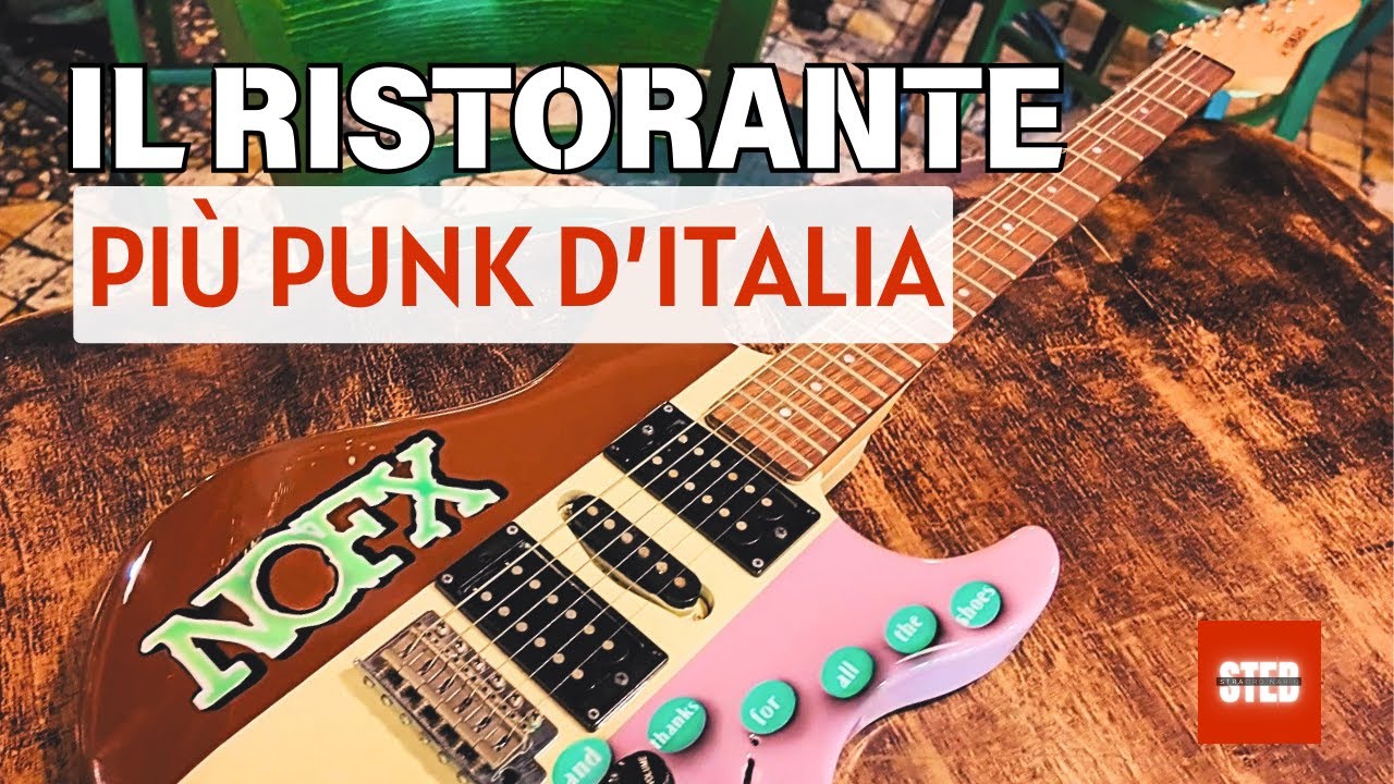 Nel RISTORANTE più PUNK ROCK d'Italia - YouTube