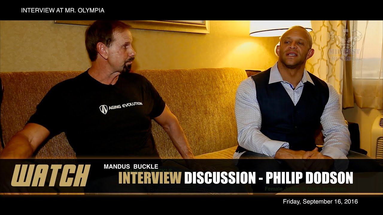 INTERVIEW with Philip Dodson | Olympia 2016 - YouTube
