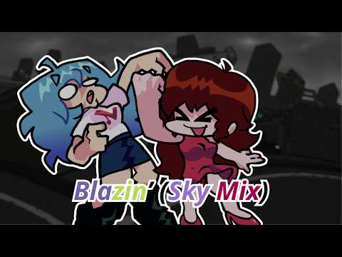 FNF Blazin' (Sky Mix) but it's Sky VS GF