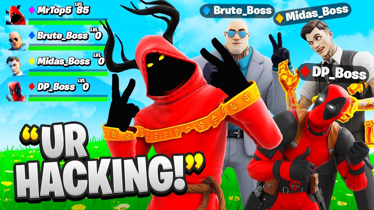 I Teamed With Mythic Bosses In Fortnite - YouTube