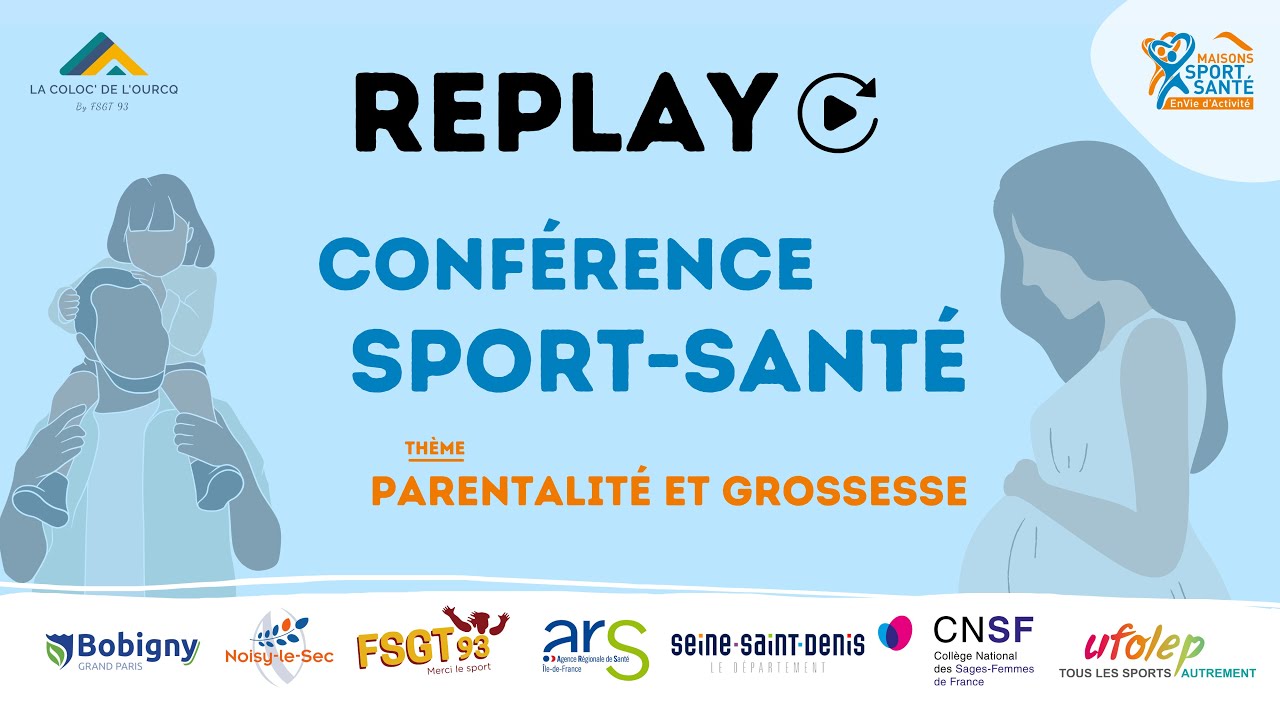 Conférence Sport-Santé : Parentalité & Grossesse, par la FSGT 93 - YouTube