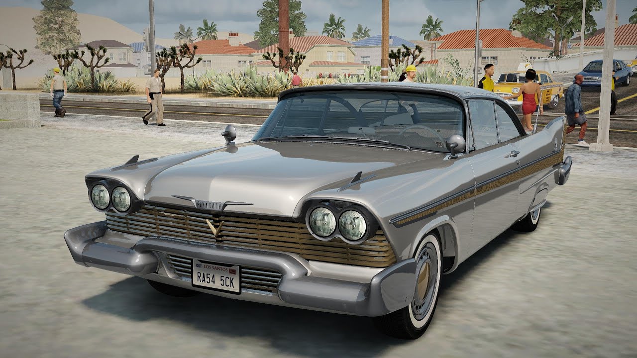 GTA San Andreas [PC] - 1958 Plymouth Fury Mod - YouTube