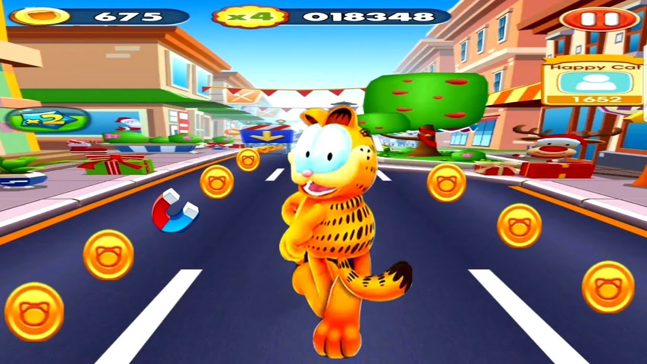 Garfield Rush Game : FUN GAME with GARFIELD | Android/iOS Gameplay HD ...