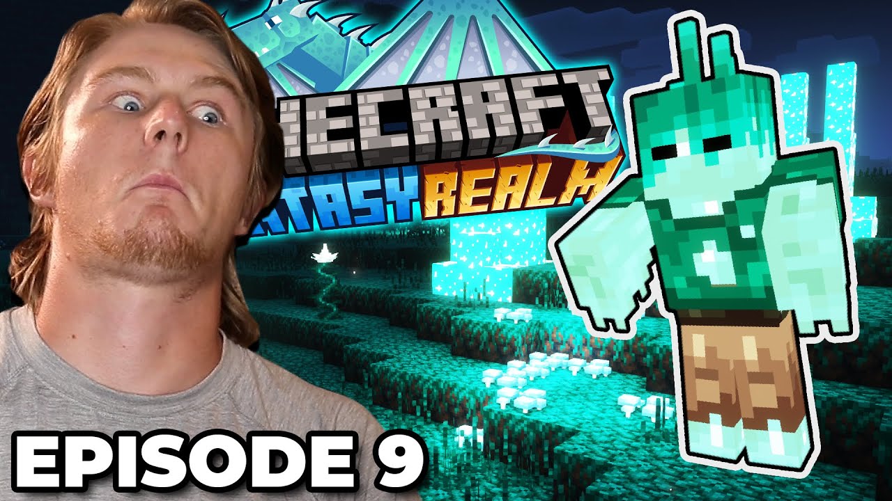 FANTASY REALM MINECRAFT Ep 9 | The Afterlight Mod - YouTube
