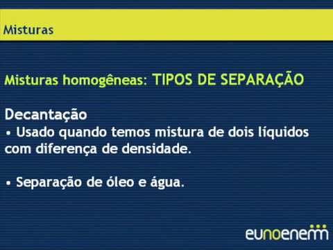 Separação de Misturas - YouTube