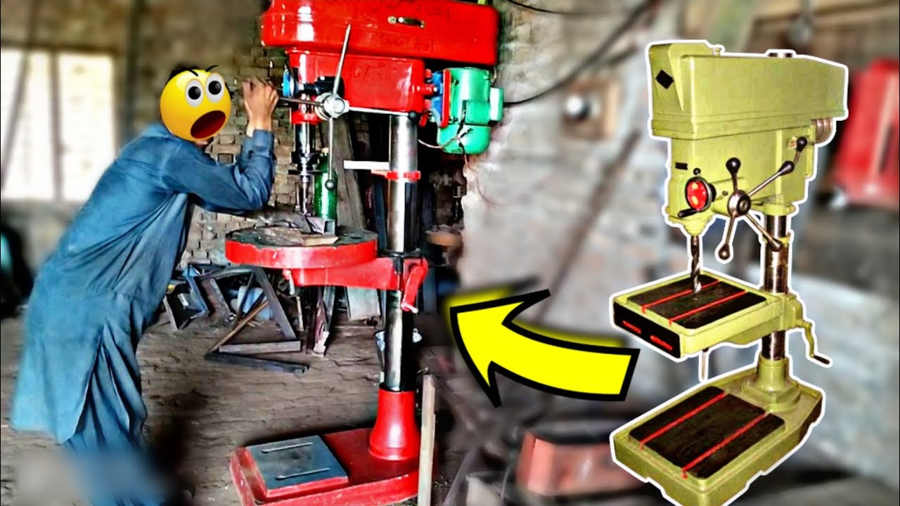 Diy Drilling with Big Drill Machine! - YouTube