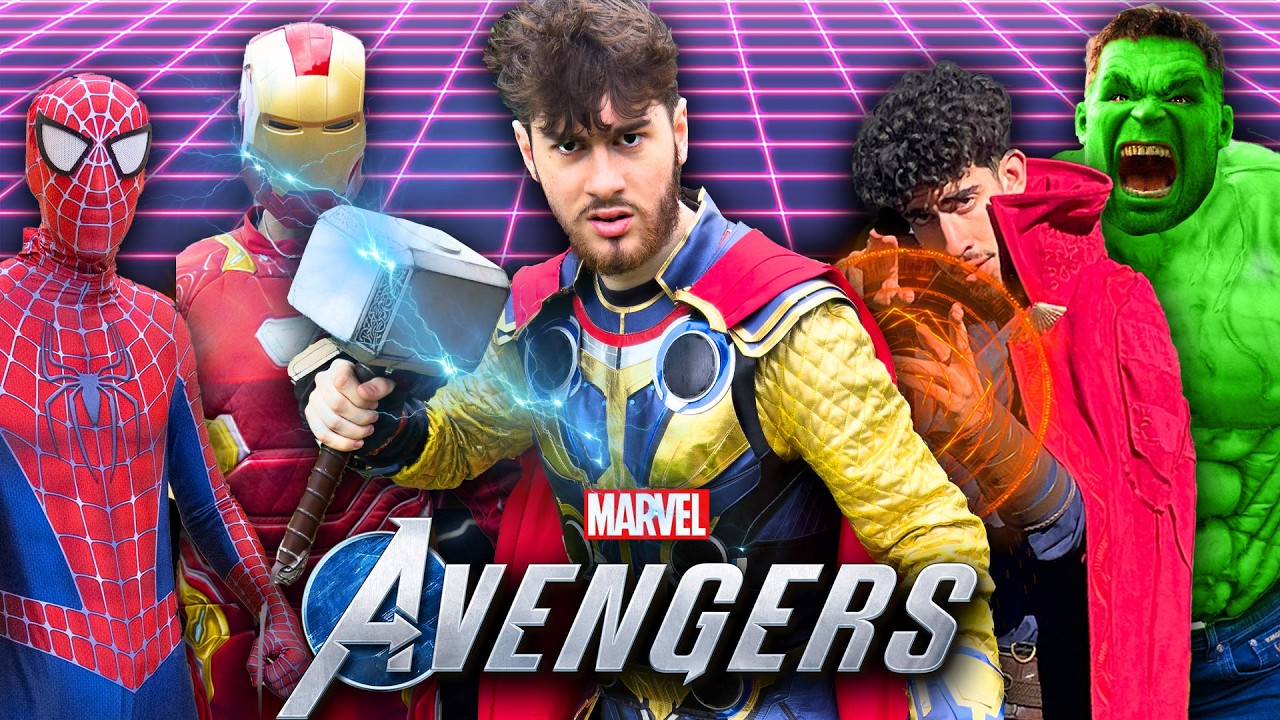 Avengers Video Game - In Real Life! - YouTube