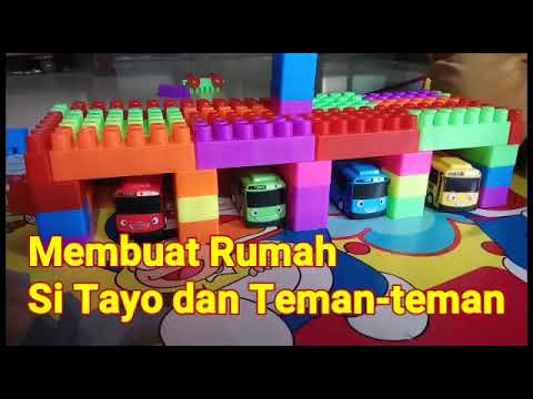 Membuat Rumah Si Tayo dan Teman-teman - YouTube