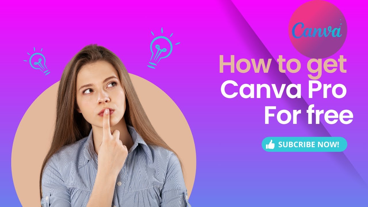How to Create Canva Pro / Premium Account for Free | Edit Your Logo - YouTube