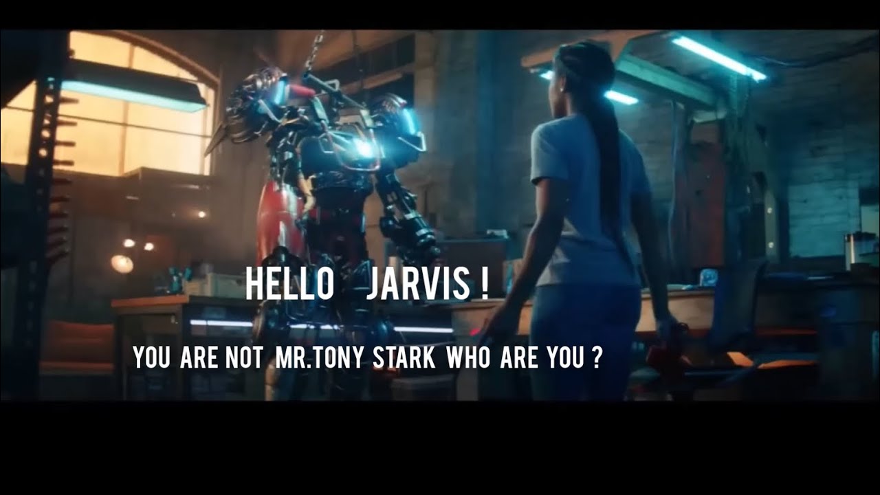 😲hello jarvis! Exclusive clip || wakanda forever #blackpanther # ...